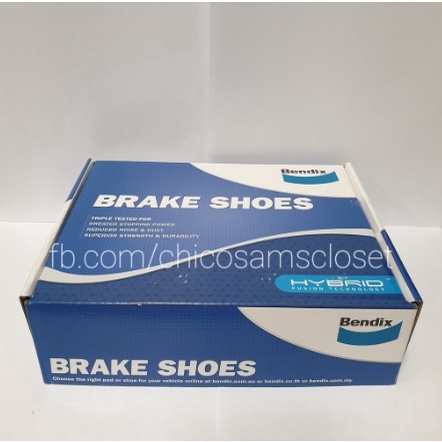BENDIX BRAKE SHOE BS5008 / DS2395 TOYOTA FORTUNER/ HILUX (NEW) 2016 - 2023 (4pcs/set) | Shopee ...