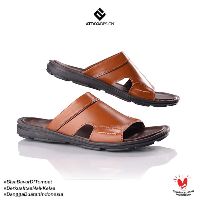 Attaya Design Sandals For Adult Men Genuine Genuine Leather Cool ...