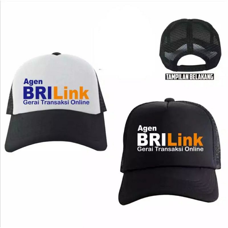 BRI AGENT TRUCKER HAT BRI BANK LINK | Shopee Philippines