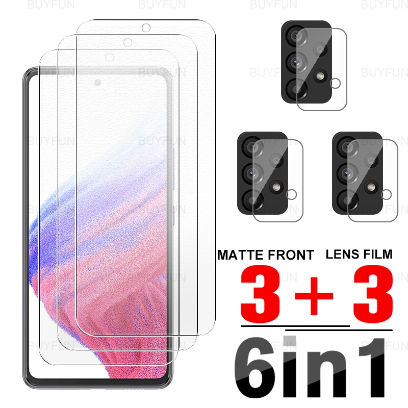 6in1 Camera Lens Screen Protector Film For Samsung Galaxy A53 A73 A33