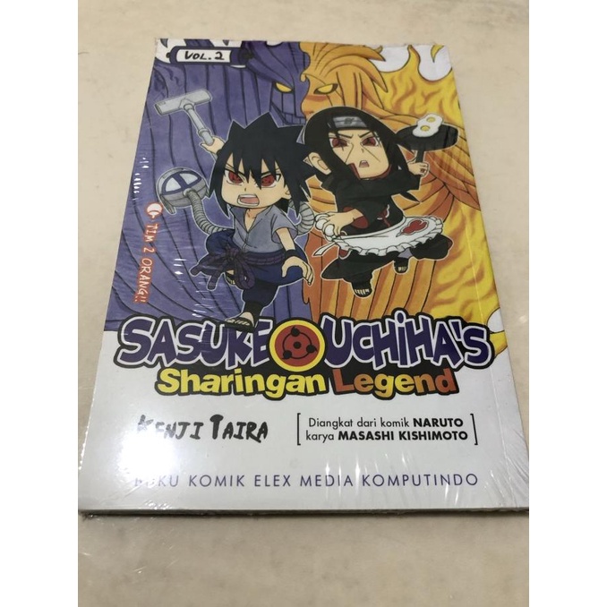 Sasuke uchiha's sharingan Comic Book legend 02 | Shopee Philippines