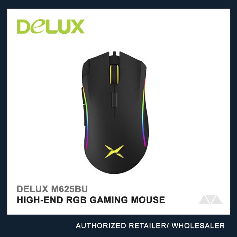 Delux M625BU High End Gaming Mouse Wired (PWM3360) | Shopee Philippines