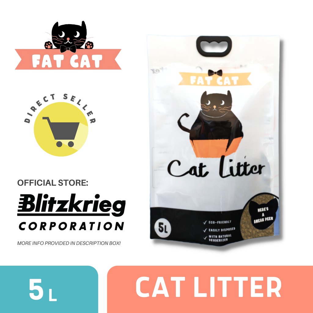 Fatcat Cat Litter 5L | Shopee Philippines