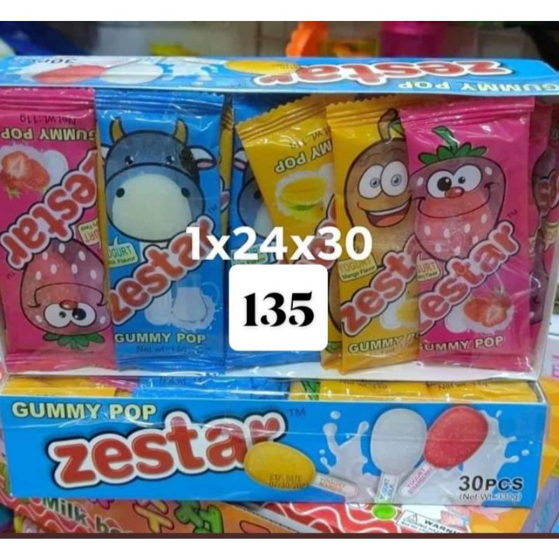 Zestar Gummy pop 30pcs | Shopee Philippines
