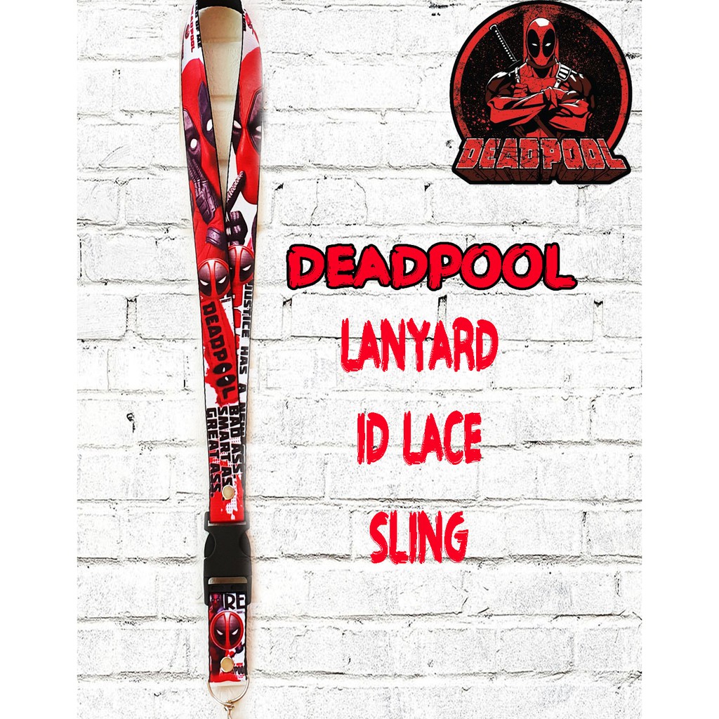deadpool lanyard neck strap sling PREMIUM QUALITY | Shopee Philippines