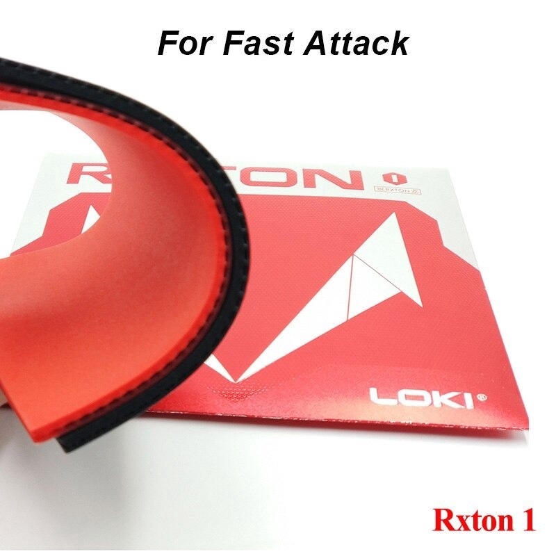LOKI RXTON Series ITTF Approved Table Tennis Rubber Red Pips In Hard ...
