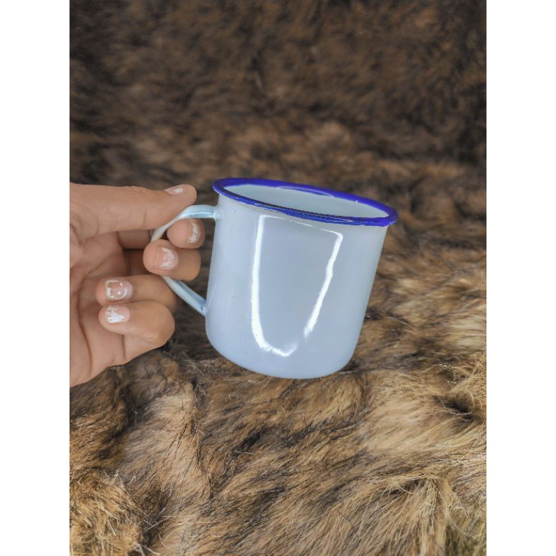 Enamel Mug / Sartin / Losa / Enamelware | Shopee Philippines