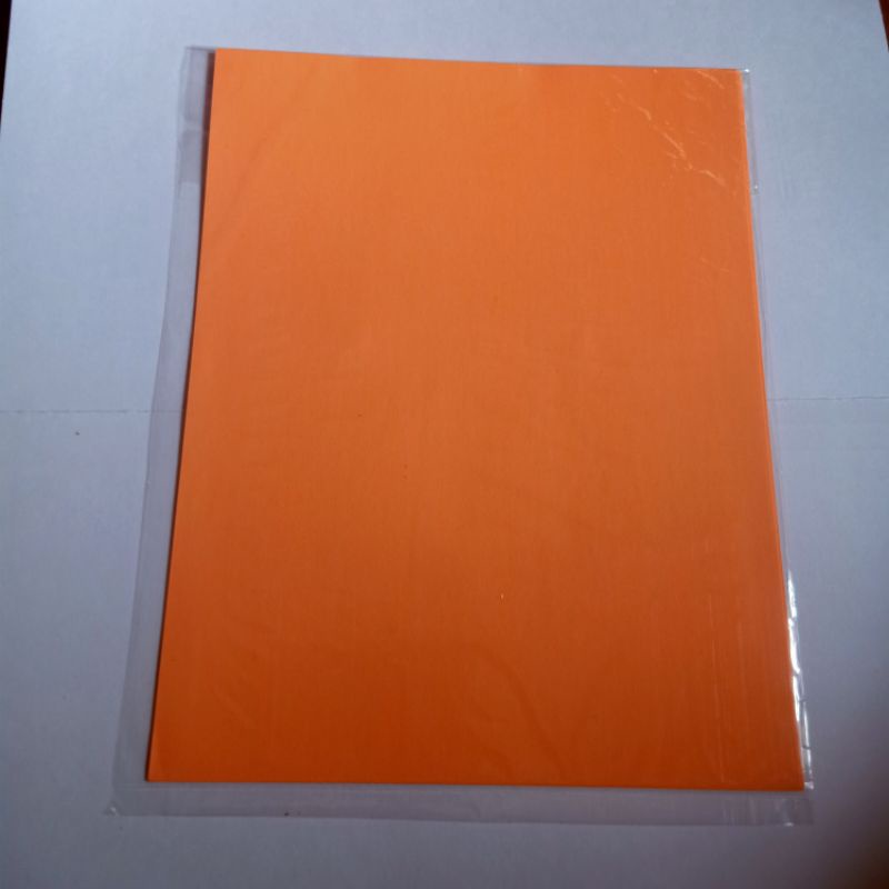 Colored paper 50 PC's in one pack (80 gsm) short size | Shopee Philippines