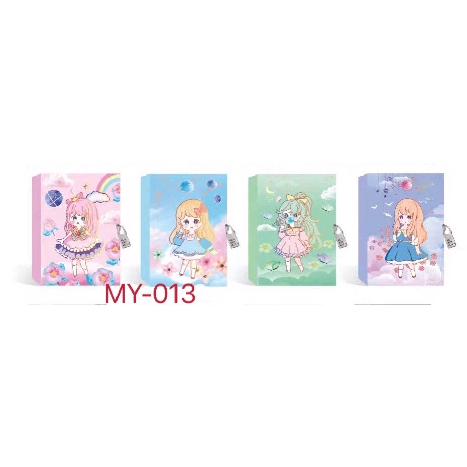 Diary Notebook With Box / Lock 32K | Shopee Philippines