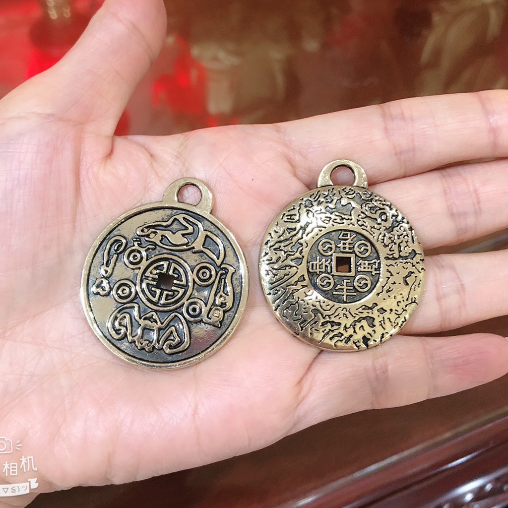 money amulet money coin for unisex lucky charm | Shopee Philippines