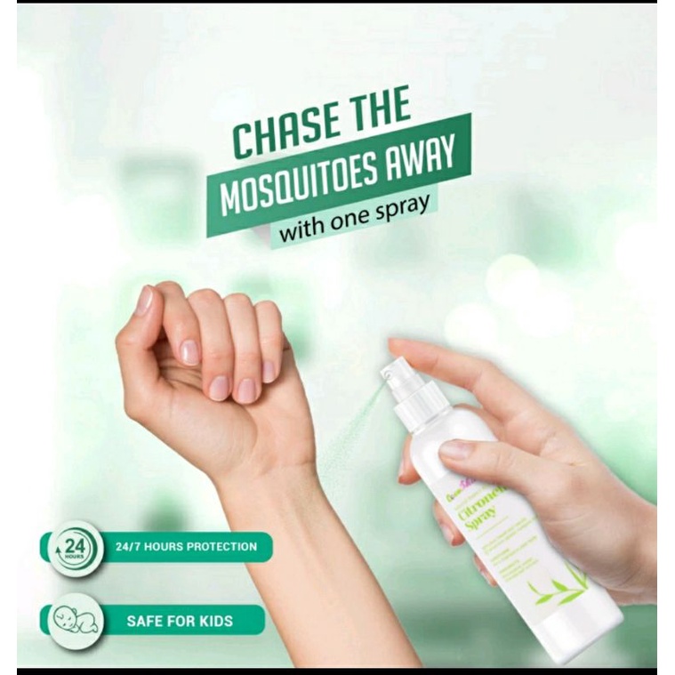 CocoSkin DEET Free Natural Citronella Insect Repellant Spray for ...