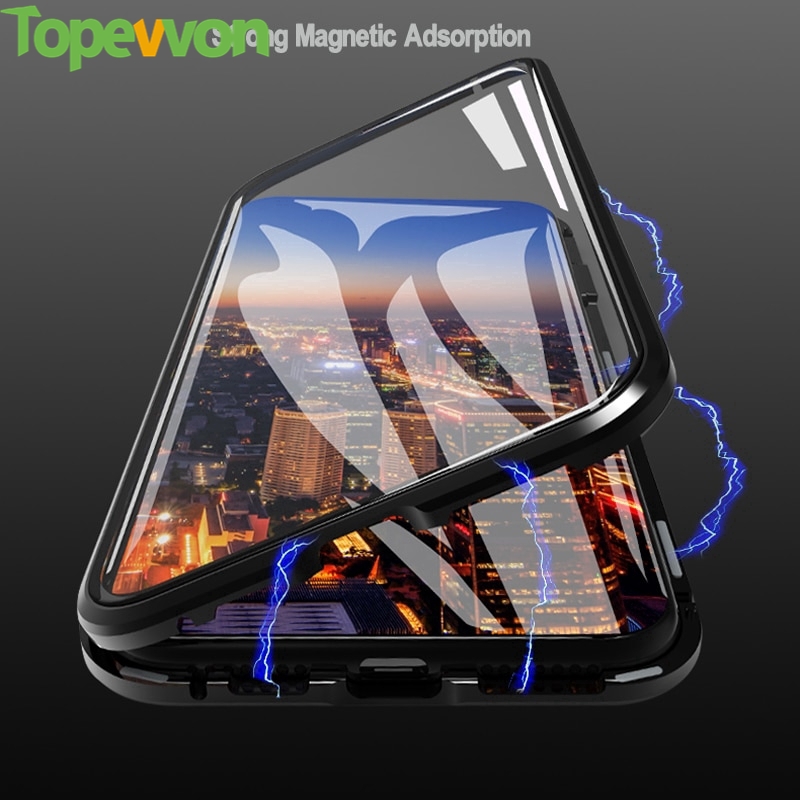 Topewon 360 Double Face Full Protection Magnetic Case For Samsung ...