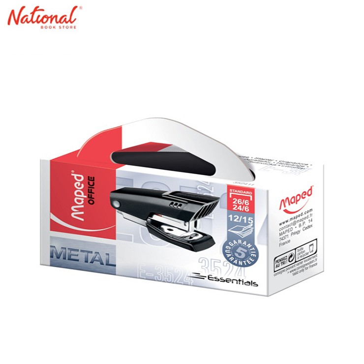 Maped Stapler No.35 352411 Mini Essentials National Book Store | Shopee ...