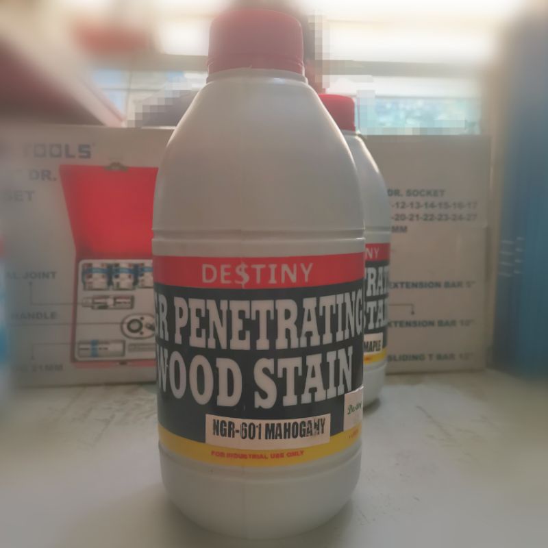 DESTINY NGR PENETRATING WOOD STAIN 1 LITER | Shopee Philippines