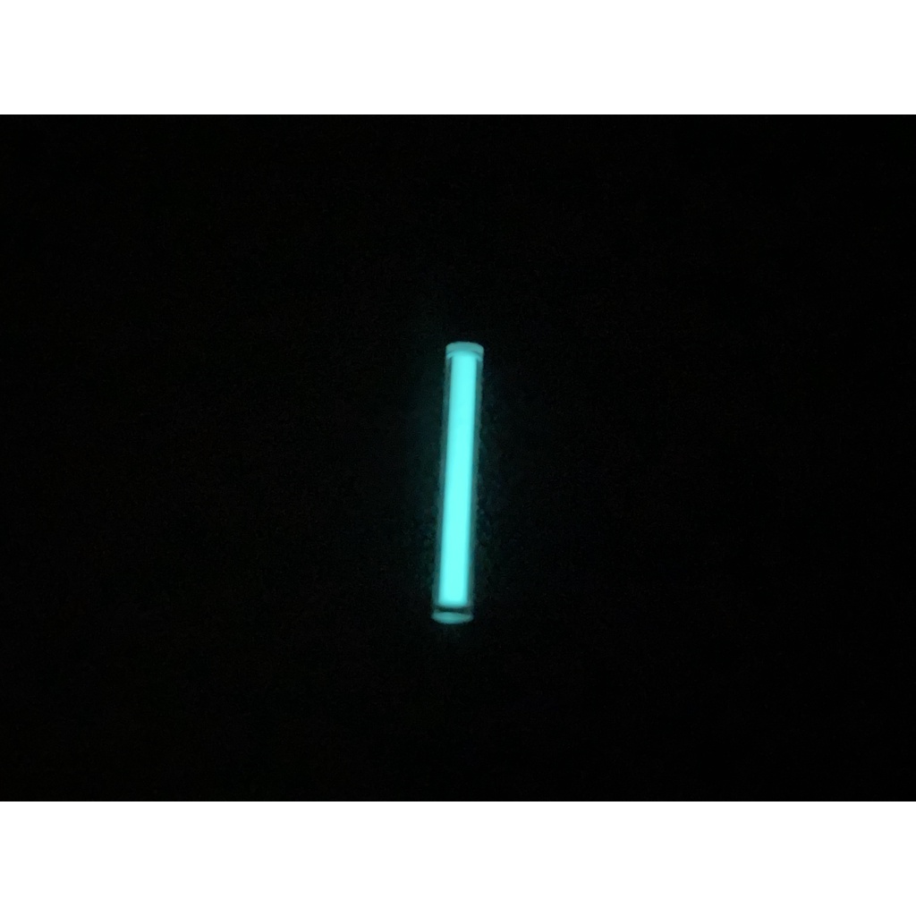 3*22.5mm Glass Luminous Stick Tritium Tube Alternative Fingertip Gyro ...