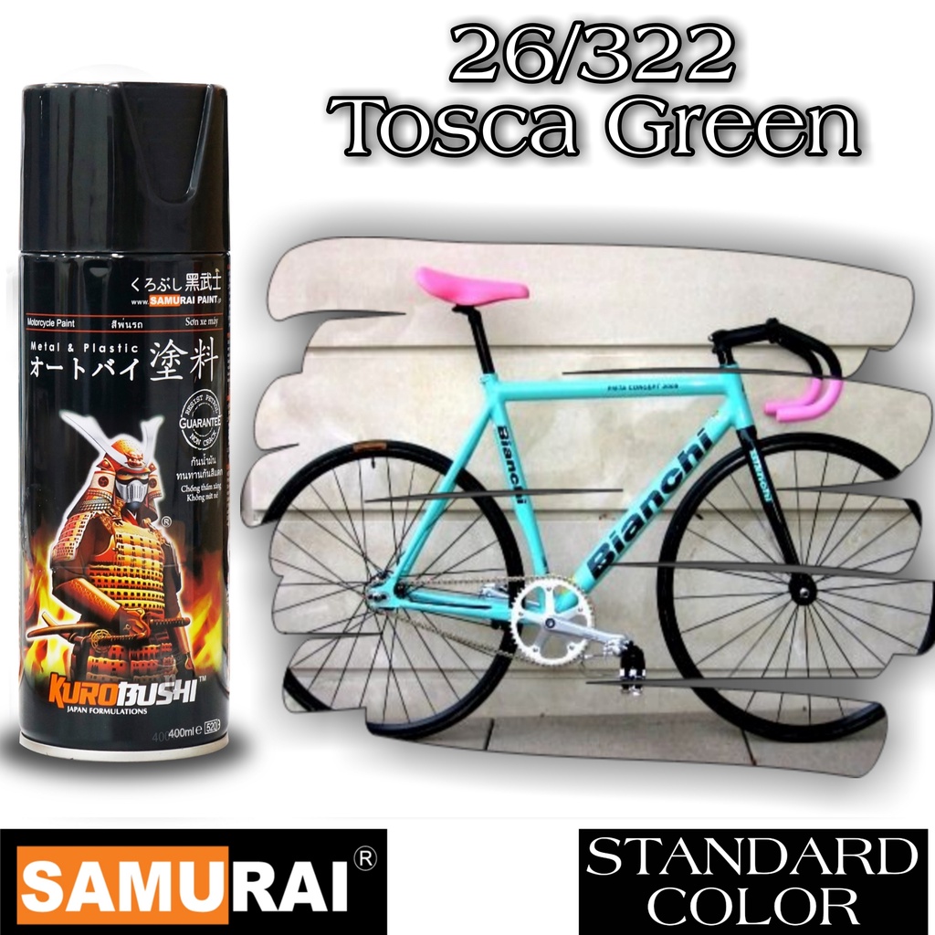 SAMURAI Spray Paint 26/322 Tosca Green Standard - Cash on Delivery (COD ...