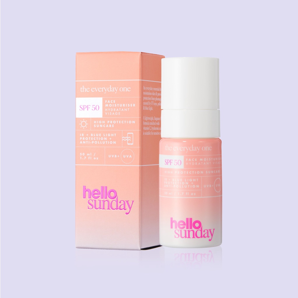 Hello Sunday The Everyday One Face Moisturizer SPF50 50ml | Shopee ...