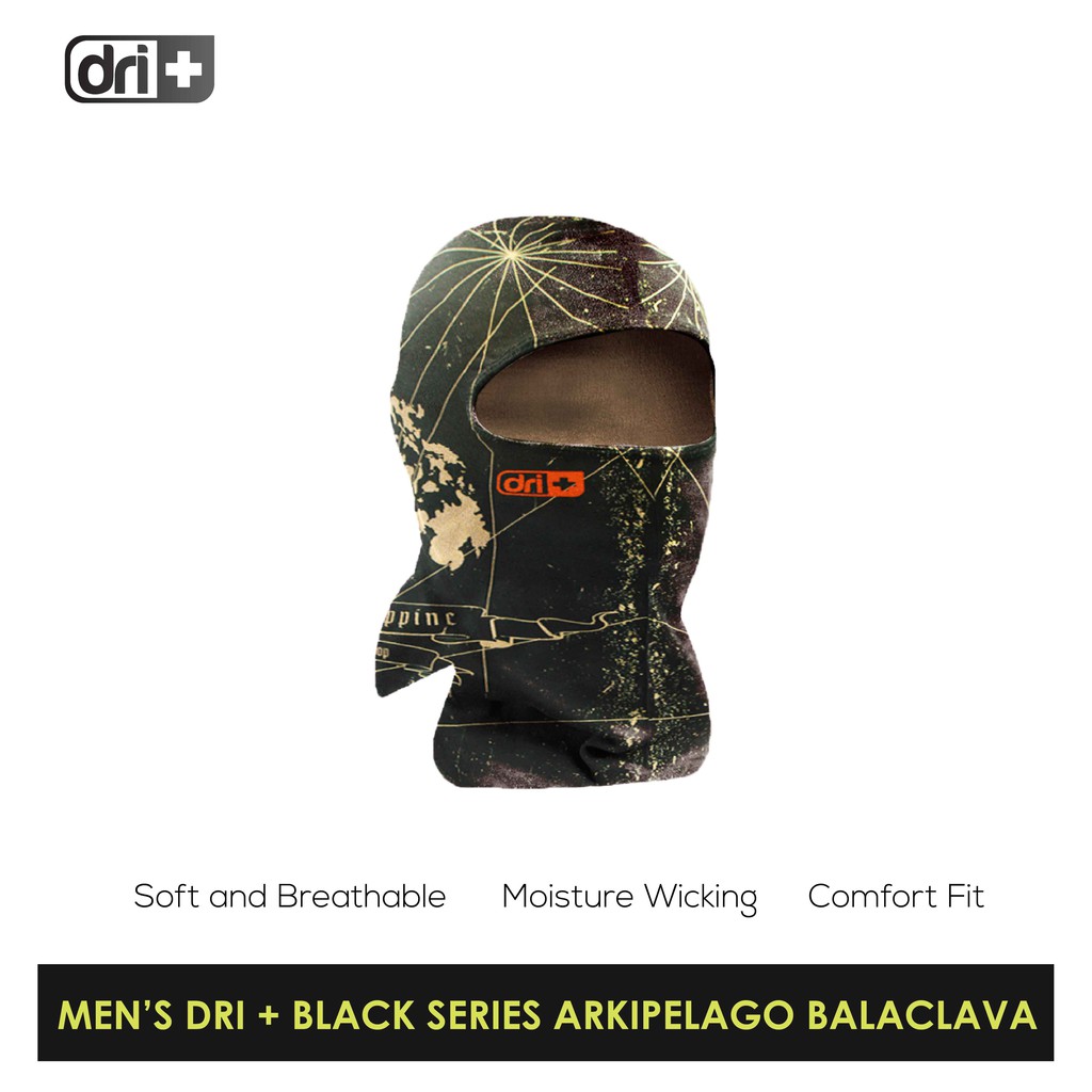 Dri Plus Men's Black Series Washable Multi-Functional Moisture Wicking ...