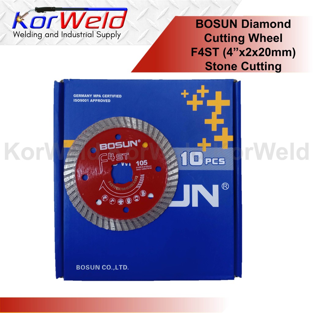 BOSUN Diamond Cutting Wheel F4ST | Shopee Philippines