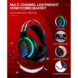 T-WOLF TF400 game 4IN1 set of luminous game keyboard mouse headset RGB ...