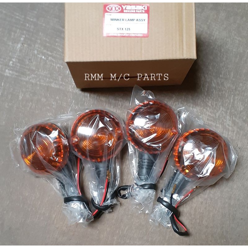 SIGNAL LIGHT / WINKER LAMP ASSY STX 125 (4pcs) | Shopee Philippines