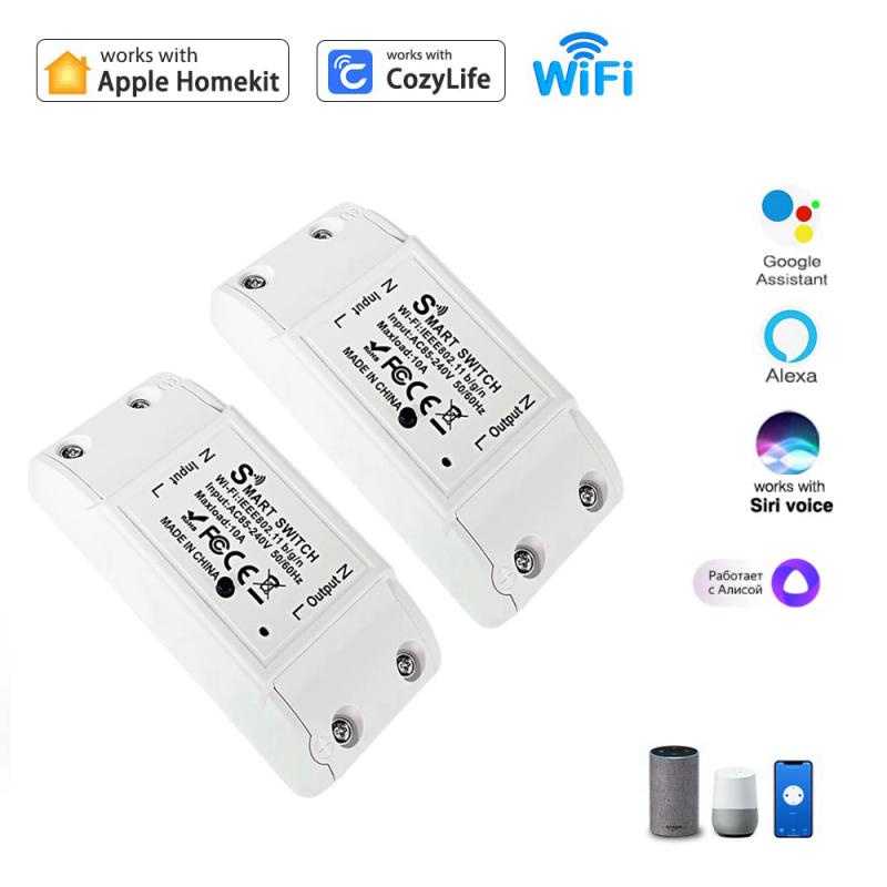 HOT Alexa Timing Smart Switch WIFI Controller Module Romote Control APP ...