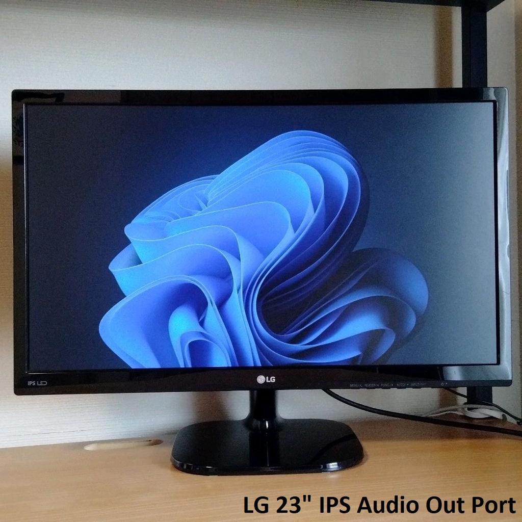 SALE!! LG 23" IPS Slim LED monitor, Fullhd 1080p , HDMI, Audio Out ...
