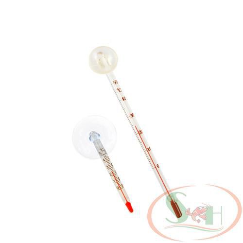 Mercury thermometer inhaled into a temperature meter for aquariums and ...