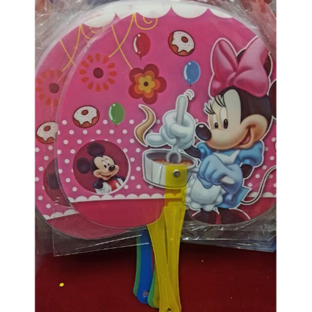 HAND FAN: MINNIE MOUSE | Shopee Philippines