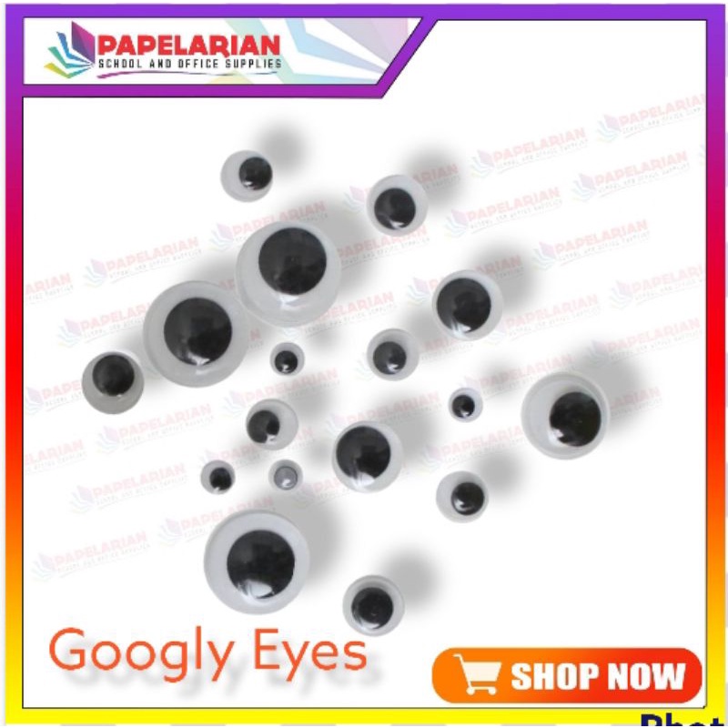 GOOGLY/MOVING EYES (PLAIN) | Shopee Philippines