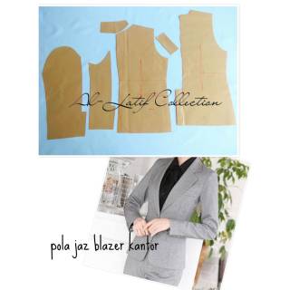 Instant pattern / pattern for tracing women's jackets or blazers blazer ...