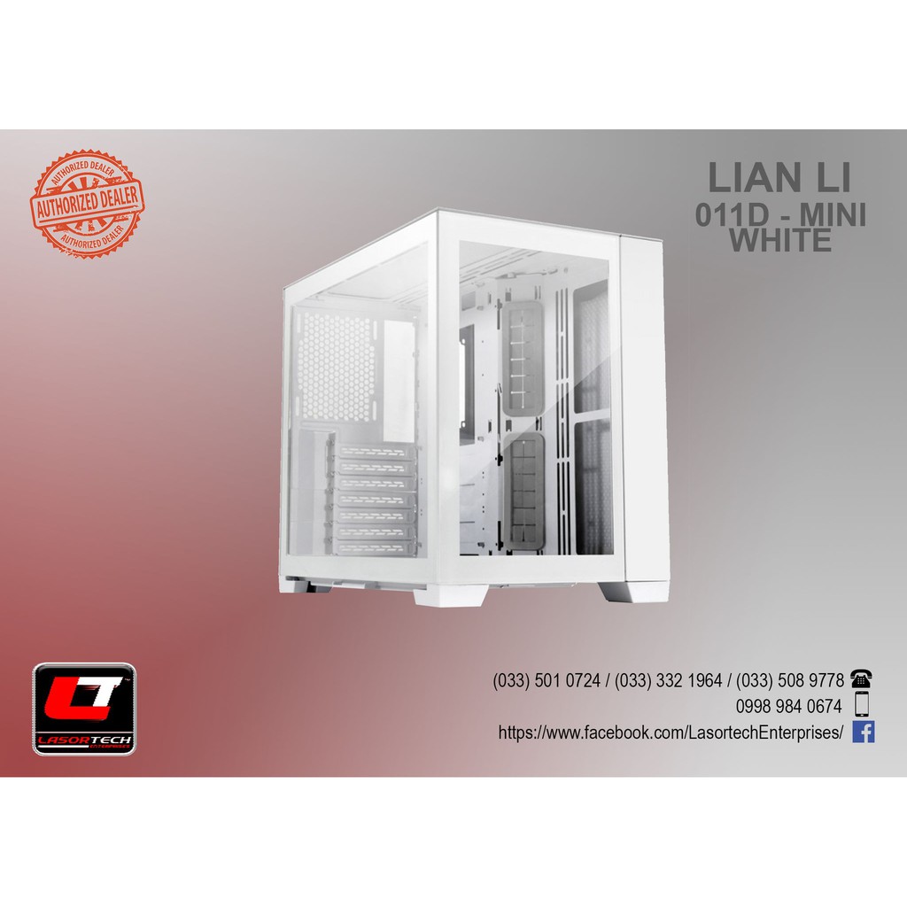 Lian Li O11 Dynamic Mini ATX Mid-Tower Case |011DMINI-W White | Shopee ...
