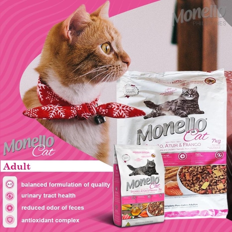 MONELLO Orig Pack Special Dry Cat Food for Urinary Tract Health ...