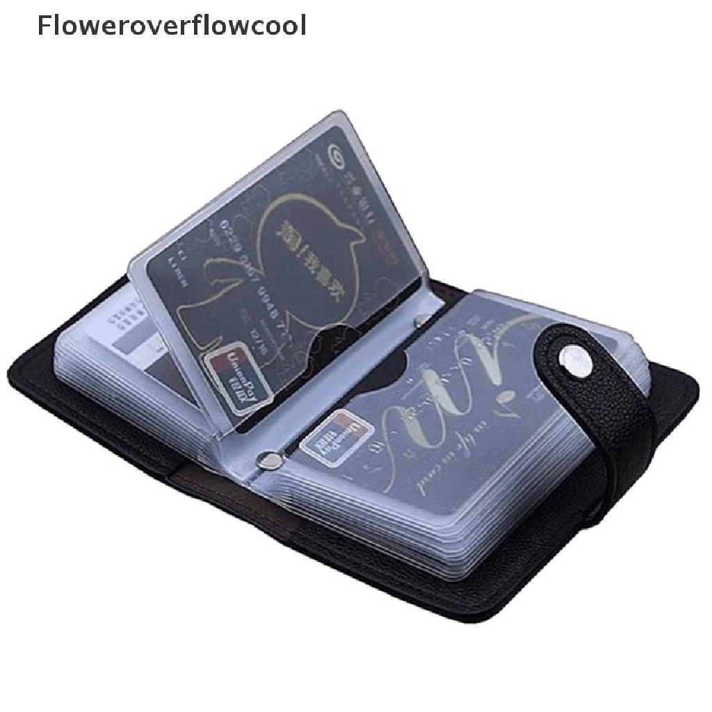 Fcph 24 Bits Business Card Holder Credit Card Wallet Cash Holder ...