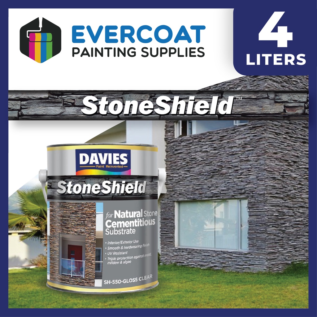 Davies Stone Shield for Natural Cementitious Substrate 4L | Shopee ...