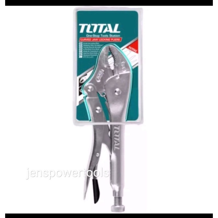TOTAL Vise Grip Straight Jaw 10" | Shopee Philippines
