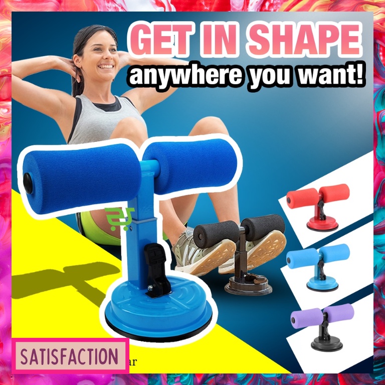 STSF Home Gym Suction Fitness Abdominal Equipment Sit Up Bar Stand Tool ...