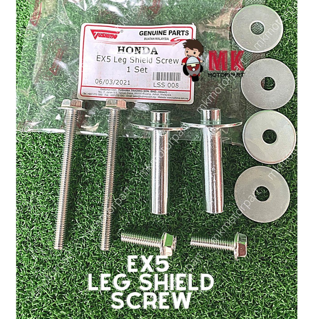 (Tushima) Honda EX5 , Dream / FAME Leg Shield Front Cover BUSH SCREW ...