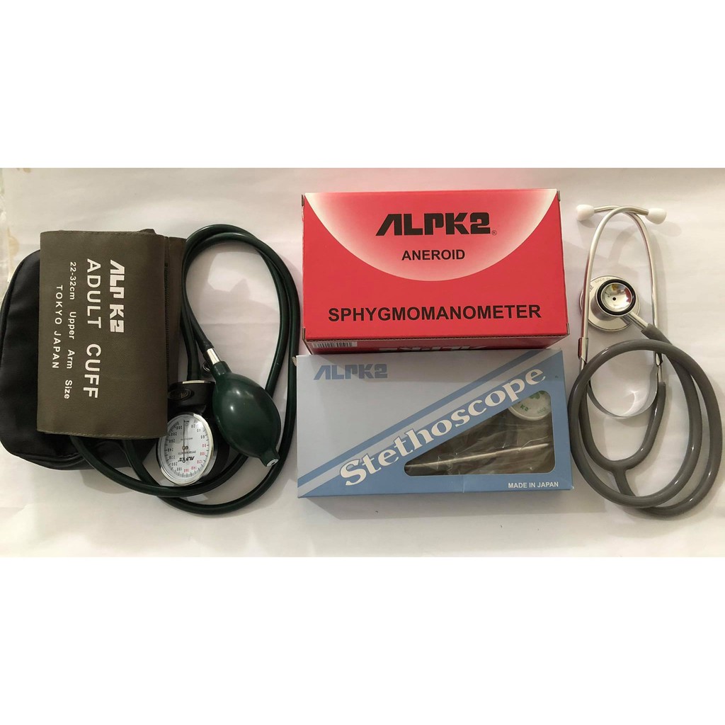ALPK2 BP Sphygmomanometer Stethoscope Set | Shopee Philippines