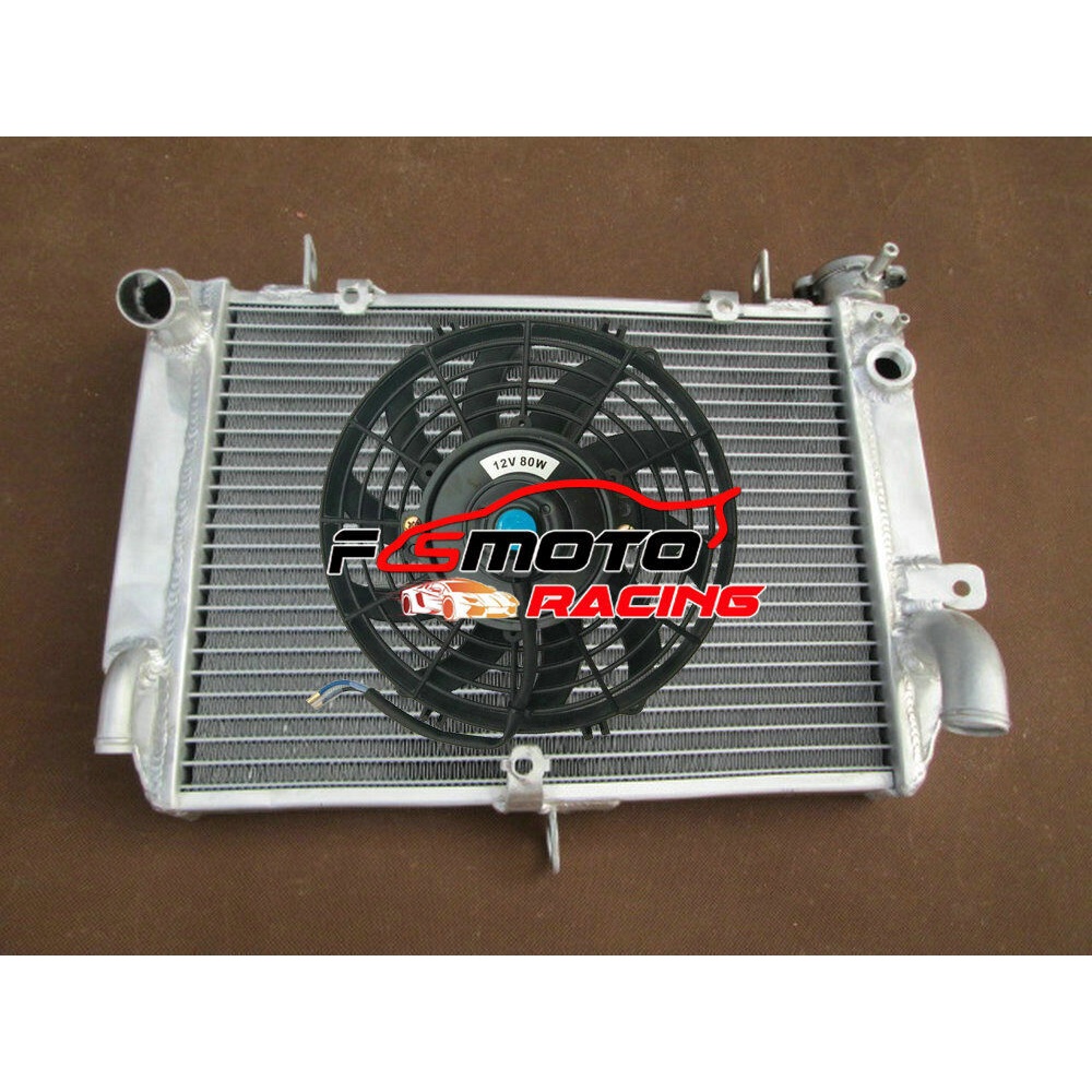 Aluminum Radiator & FAN For 1999-2002 Yamaha R6 YZF 600 5EB RJ03 YZF-R6 ...