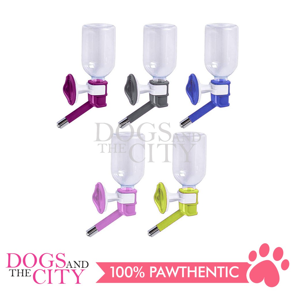DGZ No Drip Pet Square Drinking Nozzle with Bottle 300ml for Dog and ...
