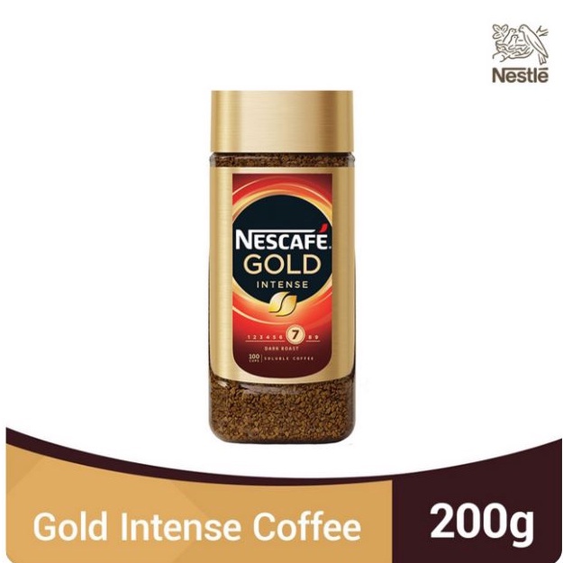 Nescafe Gold Intense Instant Coffee 200g | Shopee Philippines