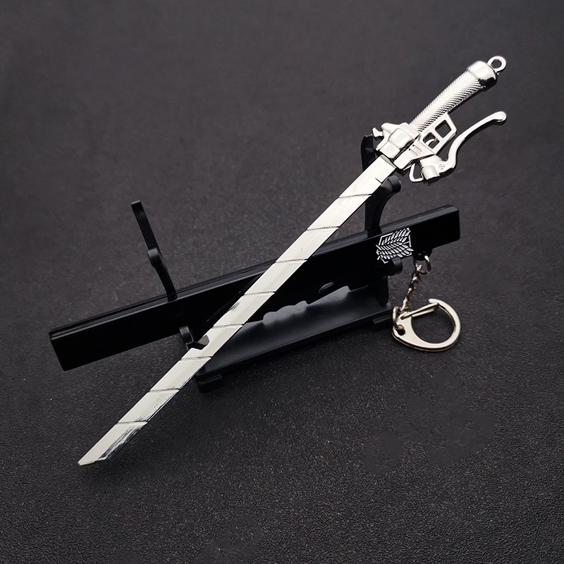 valorant keychain Animation Eren Sword Keychain Attack On Titan With ...
