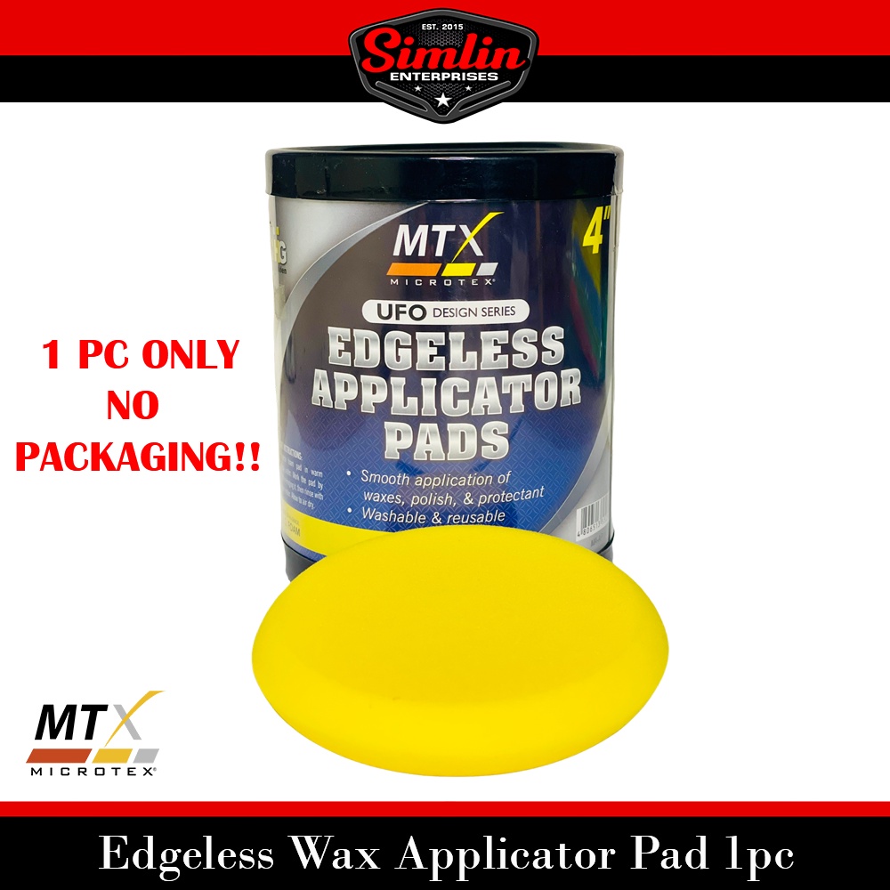 Edgeless Wax Applicator (1 pc) Foam Pad Microtex MTX NO PACKAGING ...