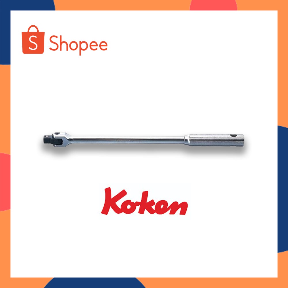 KOKEN Steel Rolling Handle Socket Wrench Spanner (600mm) | Shopee ...