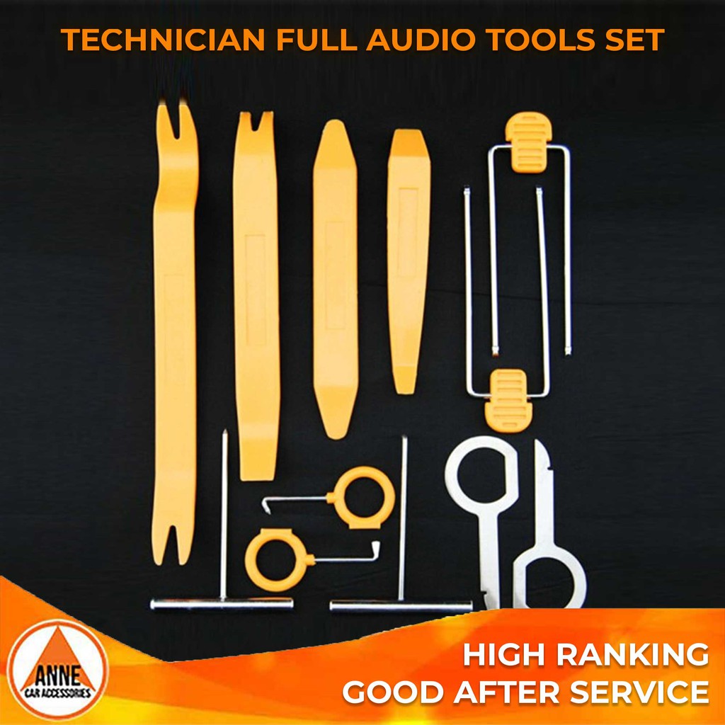 12 Pcs / Full Set Audio Tool Set Car Stereo Installation Kits Dent ...