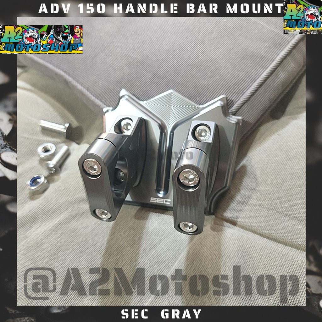 Honda ADV 150 Handle Bar Mount Kit SEC | Shopee Philippines