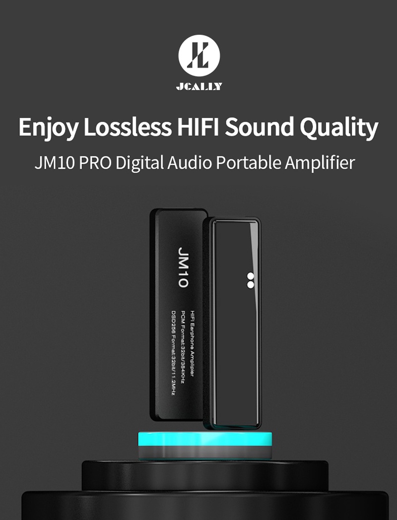 JCALLY JM10 DAC Amplifier HiFi Decoding CS43131 DSD256 USB Type C To 3 ...