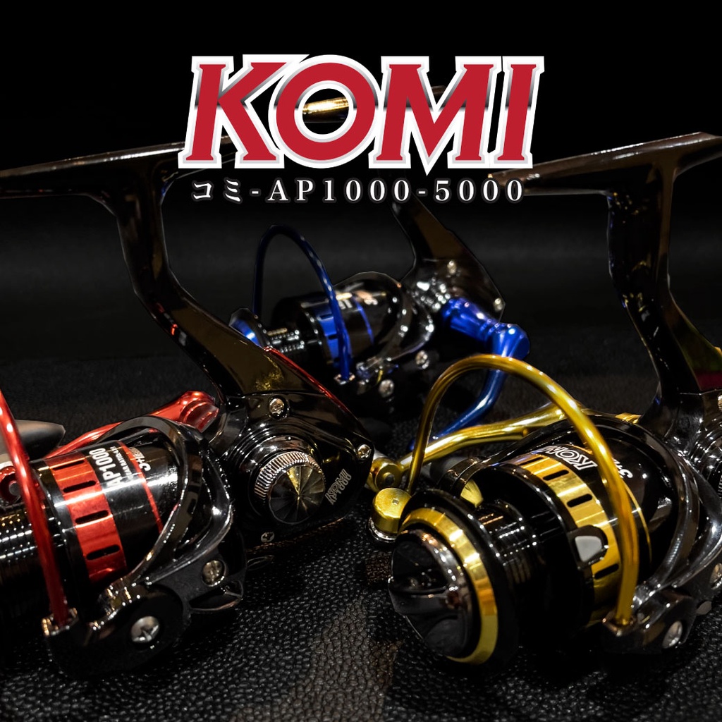 New Komi AP Fishing Reel Model. | Shopee Philippines
