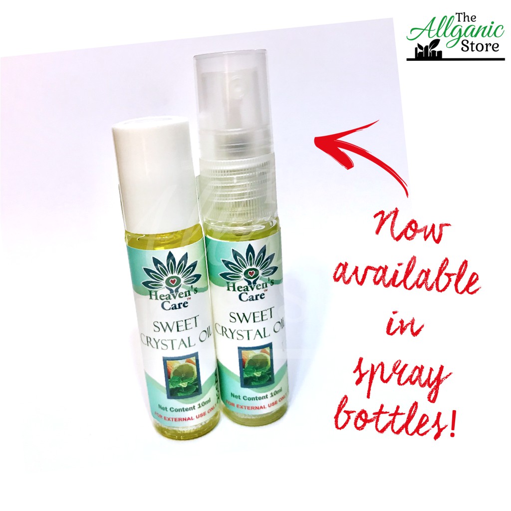 HEAVEN'S CARE Sweet Crystal Oil 10ml Roller Bottle | Shopee Philippines